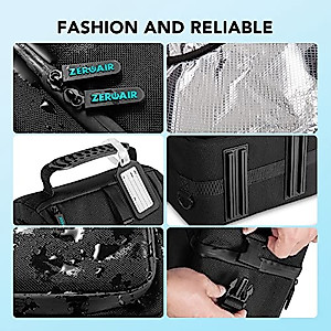 ZEROAIR Portable Power Station Carrying Case for ECOFLOW RIVER SERIES and Jackery E500, Stylish, Waterproof, Dustproof, Ergonomic