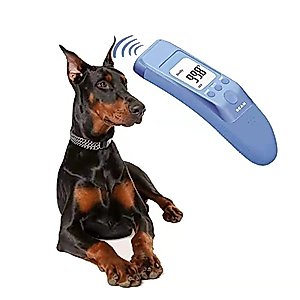 Dog Thermometer Ear,Designed for Dog,1 Second Reading,Fast and Accurate Measurement of Dog Body Temperature