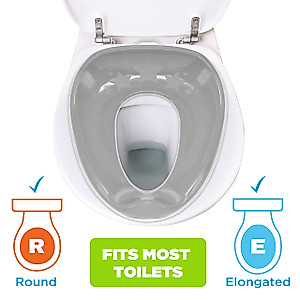 Ginsey Parent's Choice Safe & Secure Potty Seat Safestart PC,Gray