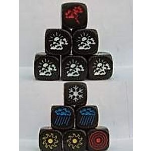 Weather Dice (2 Sets) - (4 dice Total)