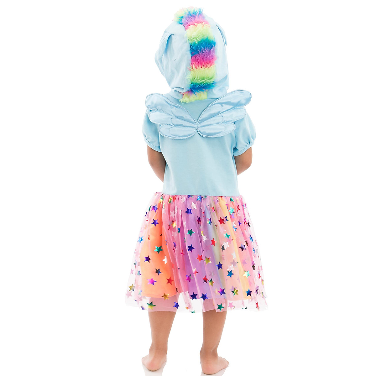 My Little Pony Rainbow Dash Toddler Girls Cosplay Tulle Dress 3T