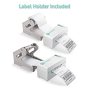 OFFNOVA Bluetooth Label Printer, 4” x 6” Thermal Label Printer for Shipping Package and Small Business, Work with iOS, Android, Mac OS, Windows and Chromebook