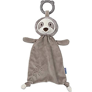 Baby GUND Baby Toothpick Cooper Panda Teether Lovey Plush Security Blanket, Blue, Multicolor, 13"" Length