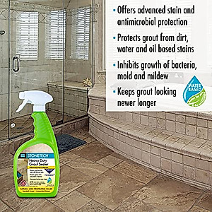 STONETECH Heavy Duty Grout Sealer , 24OZ (709ML) Spray Bottle