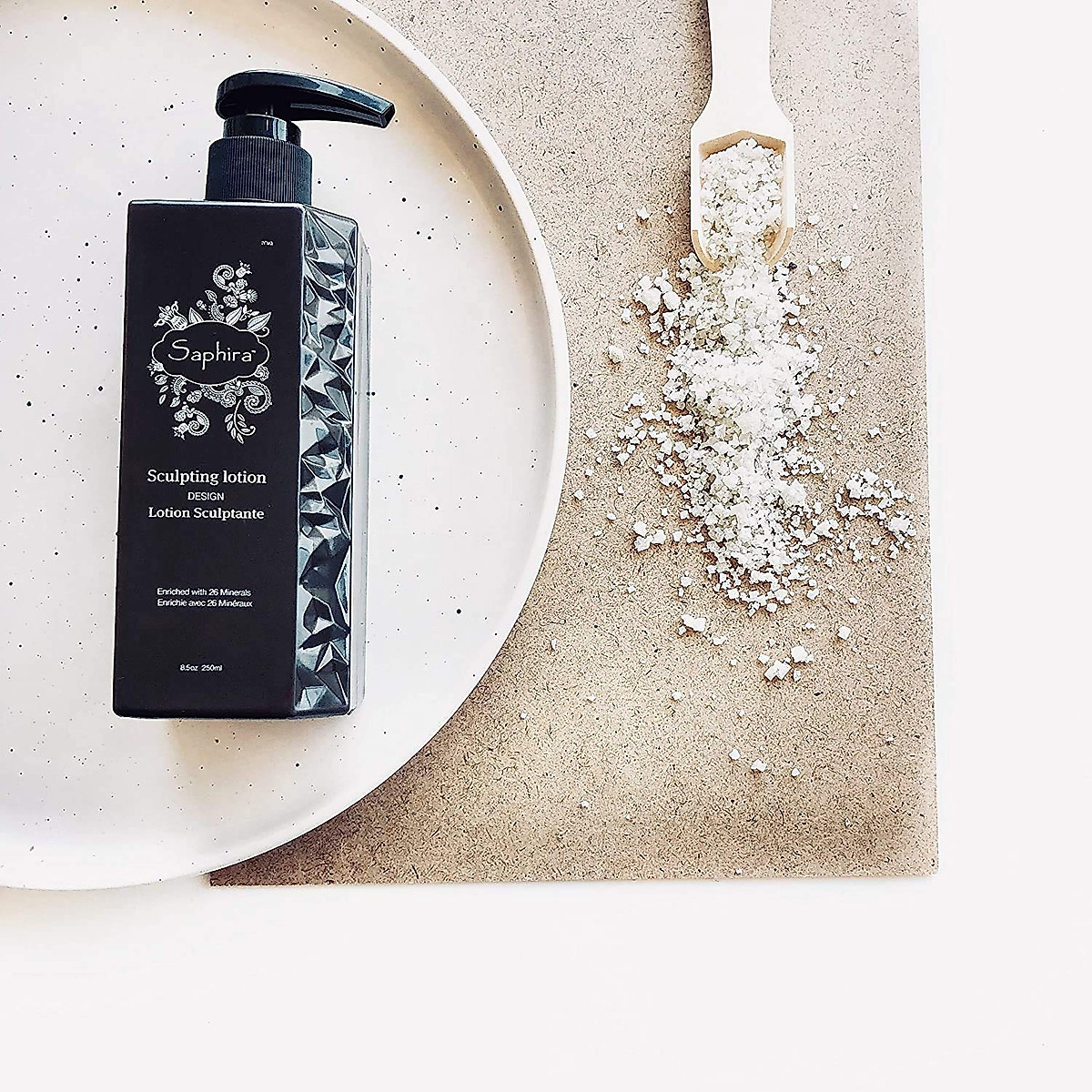 Saphira Sculpting Lotion for Medium To Firm Hold, Healthy Shiny Hair, for All Hair Types, Women and Men, Sulfate-Free, Paraben-Free, 8.5 Ounce