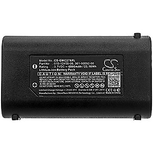 Estry 6800mAh Battery Replacement for GPSMAP 276Cx 361-00092-00 010-12456-06