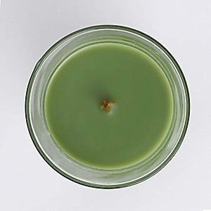 WoodWick Bergamot/Basil Pluswick Medium Hourglass Candle, 10 oz.