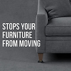 YOUTHINK Heavy Duty Upgraded Rubber Bed Risers 8PCS, More Space, Anti Slip Pads, Improve Sleep, Easy to Use