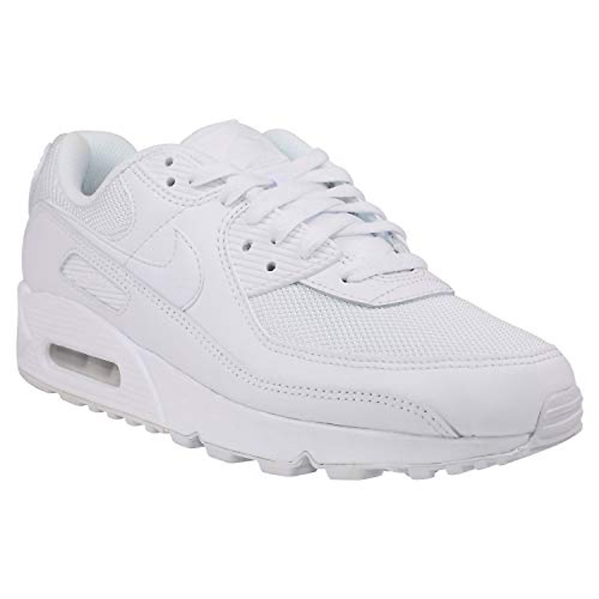 Nike Women Running Shoe, White White White Wolf Grey, 6.5