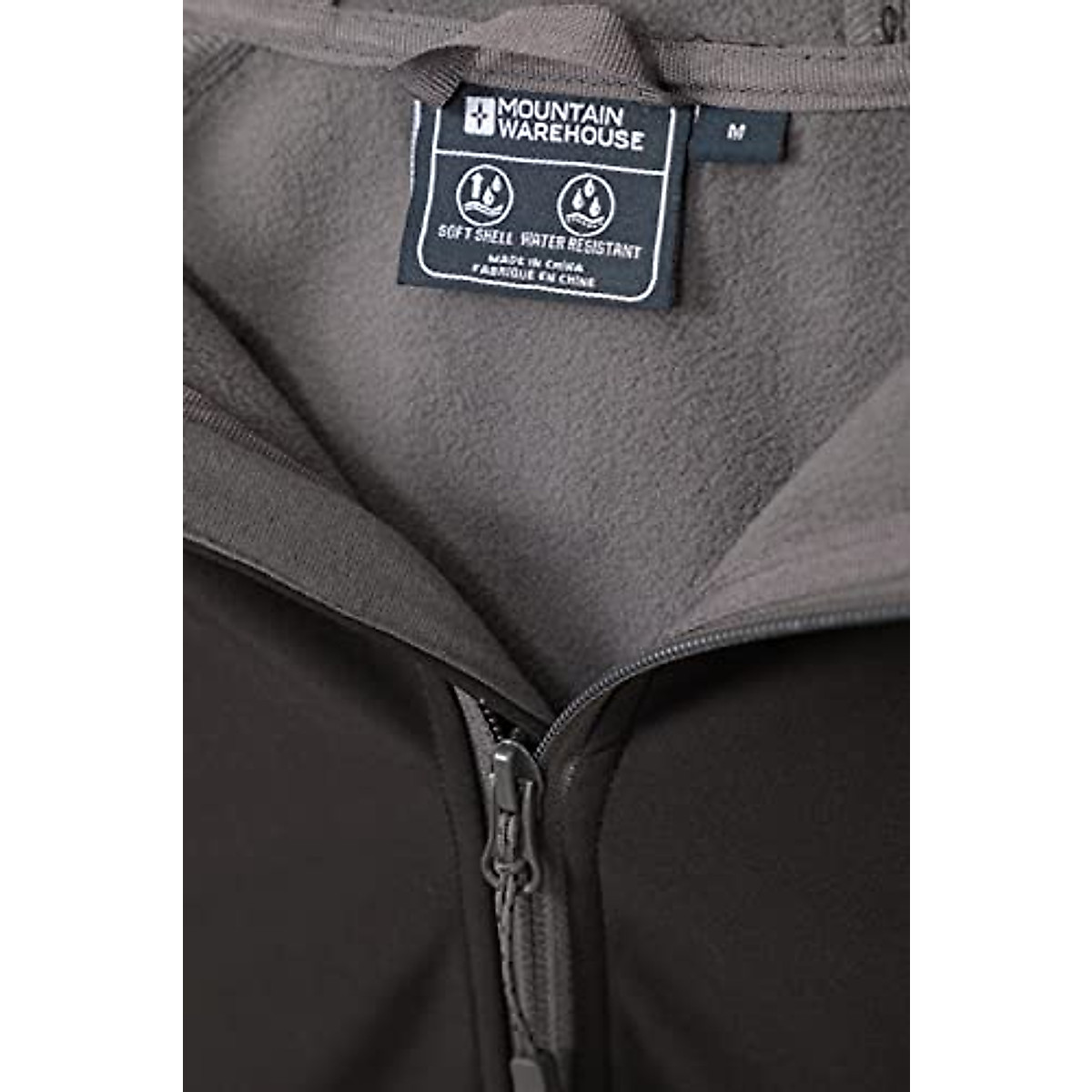 Mountain Warehouse Exodus Mens Showerproof Softshell Black Medium