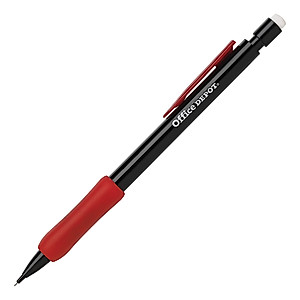 Office Depot® Brand Mechanical Pencils With Comfort Grip, 0.7 mm, Black Barrel, Pack Of 48 Pencils