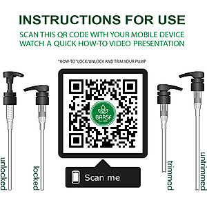 Bar5F Universal Liter Pump for Shampoo Conditioner Lotion for 33.8 Oz Bottles 1-Inch Neck 2-Pack Clear