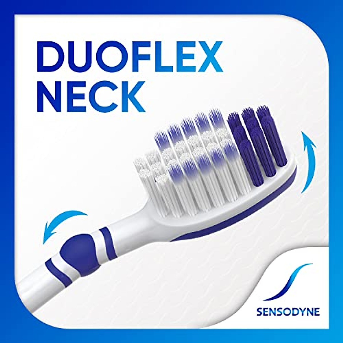 Sensodyne Sensitive Care Soft Toothbrush, Soft Bristle Toothbrush for Adults With Sensitive Teeth - 4 Count