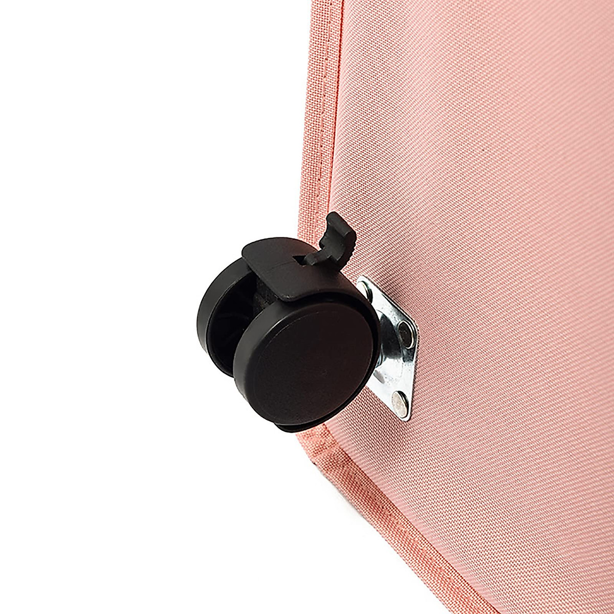 Foldable Laundry Basket, Large Capacity Removable Hamper with Wheels, for Storing Toys Clothes. 17.7" x 9.9" x 2.4"