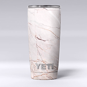 Design Skinz Slate Marble Surface V11 - Skin Decal Vinyl Wrap Kit Compatible with The Yeti Rambler Cooler Tumbler Cups