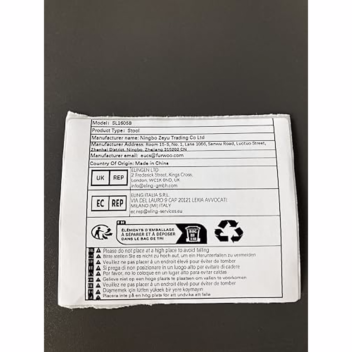 FURWOO Square Swivel Stool with Wheels PU Leahter Rolling Stool Height Adjustable Stool for Spa Salon Massage Black