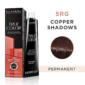 Clairol Professional TRUE COLOR Permanent Cream Color 5RG Copper Shadows