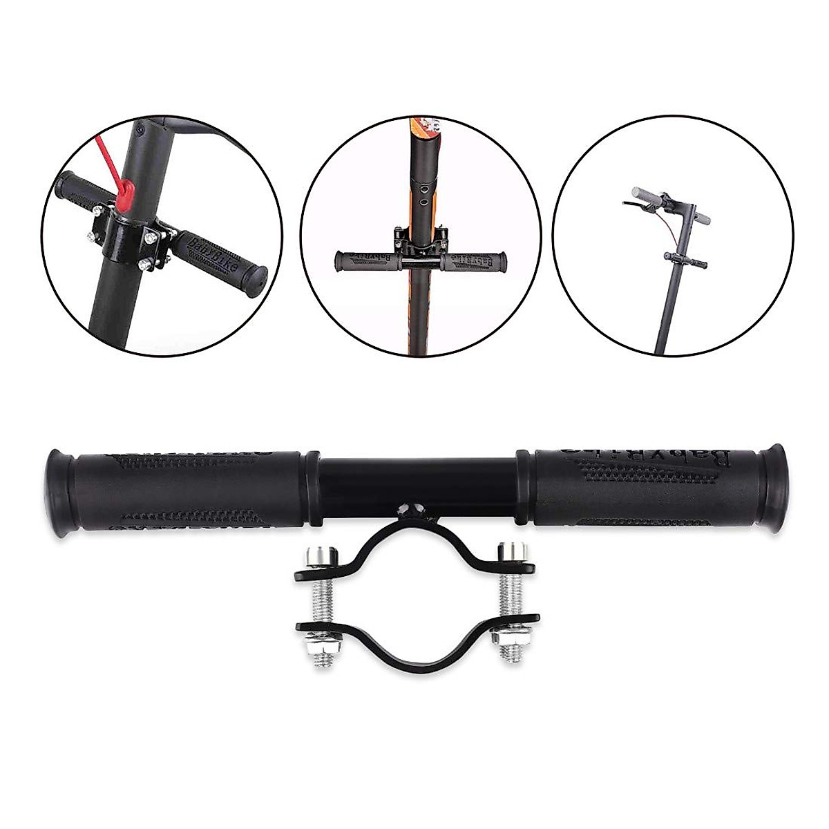 Yungeln Scooter Kids Handle Grip Bar Non-Slip Adjustable Child Safe Holder Kids Handrail Compatible for Xiaomi M365 / Pro 1S Scooter