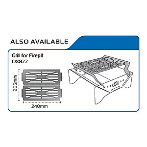Oxford FirePit (inc case) Compact Flat-Pack Barbeque Grill