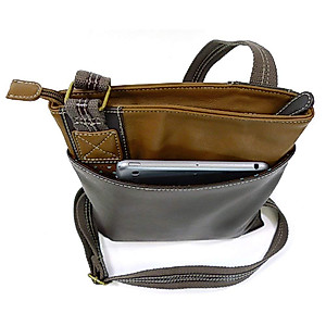 CHALA SWING Pack Cross Body Small Purse with Metal Mini Keychain (813-DB-OWL)