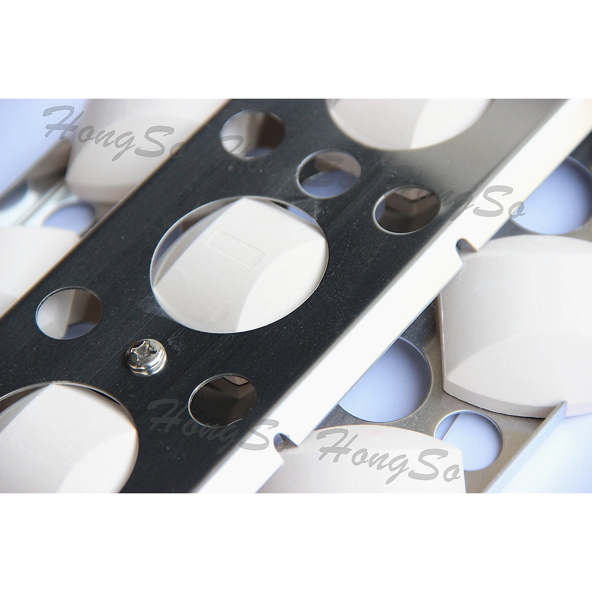 Hongso 16 1/2" Stainless Steel Heat Plate Shield Burner Cover Replacement for Select Turbo Gas Grill,3 Pack