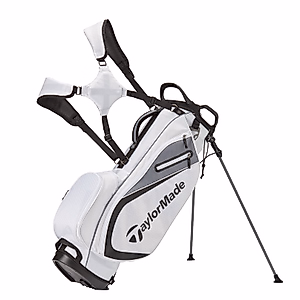 TaylorMade 2022 Select ST Stand Bag White/Slate/Black