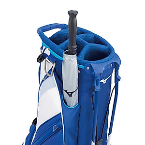 Mizuno 2021 Tour 6-Way Stand Bag, Staff, Blue, White