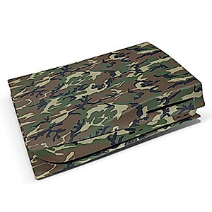 PS5 Disk Console Camo Skin Decal Vinal Sticker + 2 Controller Skins Set