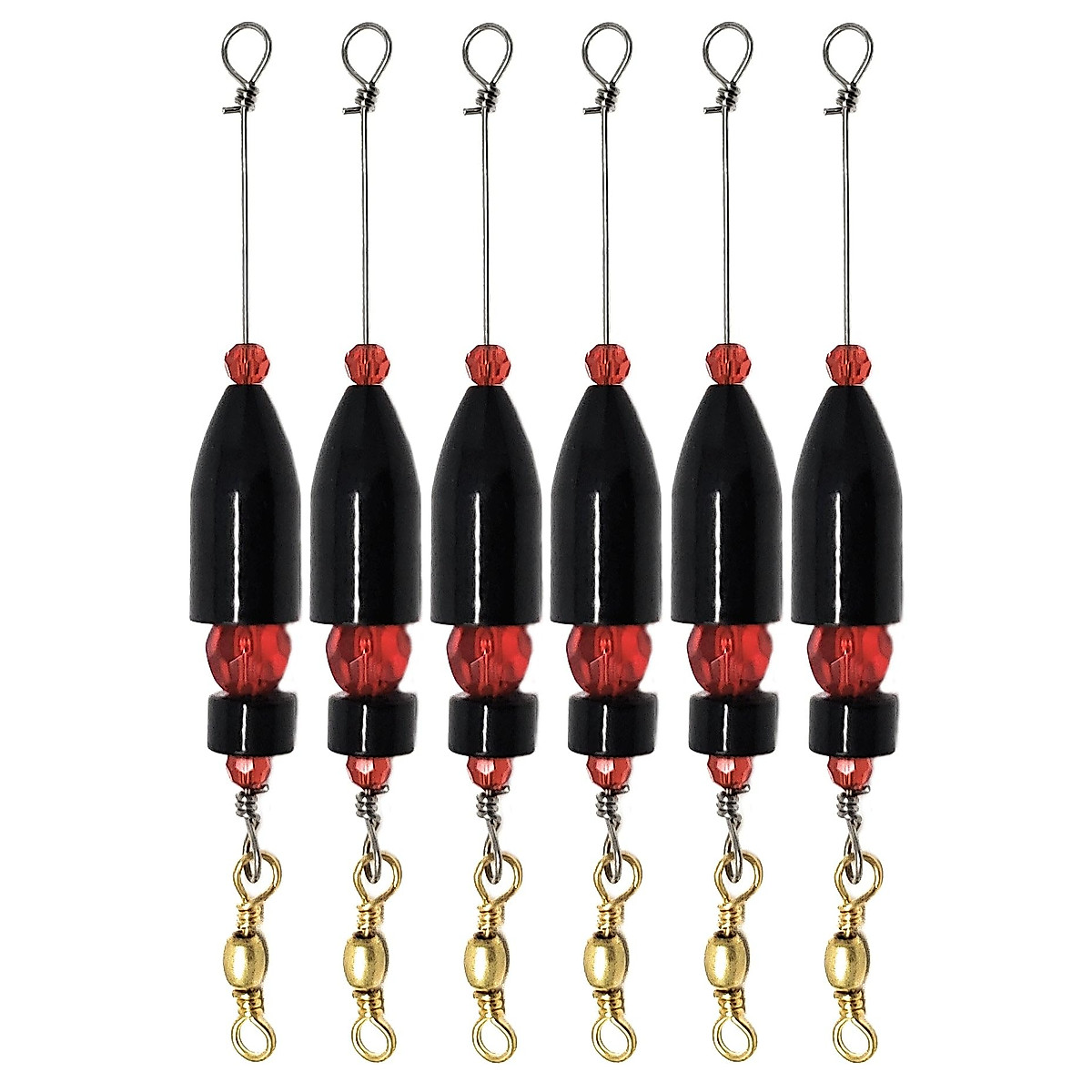 Reaction Tackle Carolina Rig - 3/4oz - Black (6 Pack)