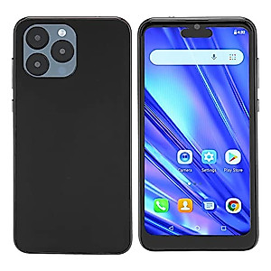 Smartphone, 6.1 Inch HD Screen Unlocked Mobile Phone 100-240V Ultrathin 4GB RAM 32GB ROM for Calling (US Plug)