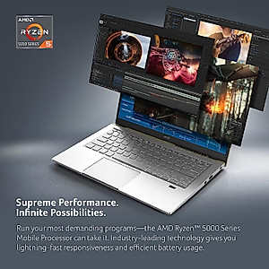 Acer Swift X Creator Laptop | 14" FHD 100% sRGB | AMD Ryzen 5 5600U | NVIDIA GeForce RTX 3050 | LPDDR4X | Wi-Fi 6 | Backlit Keyboard | Win11 Home | w/Mousepad (8GB LPDDR4X RAM | 512GB SSD)