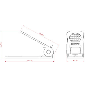 Shoepal- Adjustable Shoe Slot Organizers – Space-Saving Shoe Stackers for Closet, Double Layer Shoe Storage Racks for Sneakers, Heels, Flats & More (White, 4)