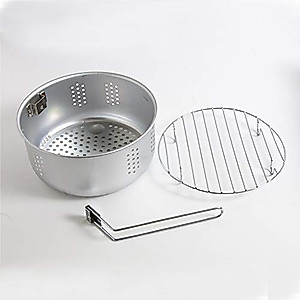 Continental Electric CP43279 5 Liter Deep Fryer Stainless Steel, Silver