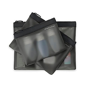 Briggs & Riley Travel Essentials, Black 3, Pouch, 3 pc. Set