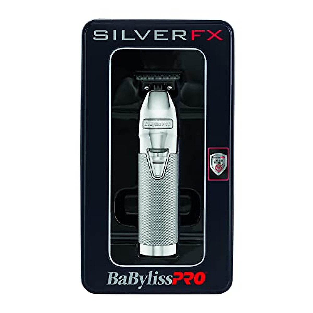 BaBylissPRO Barberology Hair Trimmer For Men FX787S SILVERFX Professional Outlining Trimmer & Electric Razor