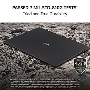 LG Gram (2022) 17Z90Q Ultra Lightweight Laptop, 17" (2560 x 1600) IPS Display, Intel Evo 12th Gen i5 1240P Processor, 16GB LPDDR5, 512GB NVMe SSD, WiFi 6E, Thunderbolt 4, Windows 11, Gray (Renewed)