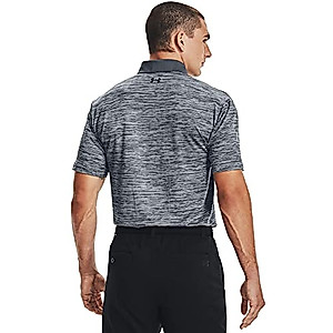 Under Armour Mens Performance 2.0 Golf Polo , Steel (035)/Black , XX-Large