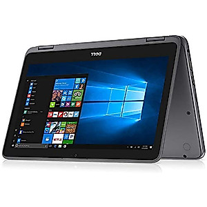 Dell Latitude Touch 3190 2-in-1 PC Intel Quad Core up to 2.4Ghz 4GB 64GB SSD 11.6inch HD Touch Gorilla Glass LED WiFi Cam HDMI W10 Pro (Renewed)