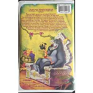 Walt Disney's The Jungle Book RARE Black Diamond Classic (VHS Tape)