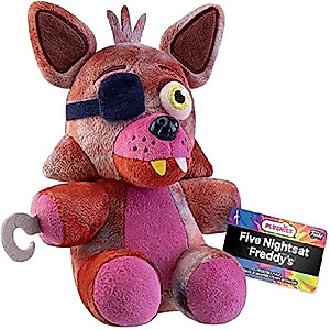 Funko Plush Jumbo: Five Nights at Freddy's Tiedye - Foxy 10", Multicolor, One Size (66871)