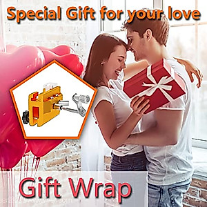 Chainsaw Sharpening Jig, Chain Saw Sharpener Tool with 3Pcs Tungsten Carbide Chainsaw Sharpener Bits, Hand-Crank Fast Chainsaw Chain Sharpening Jig Kit for 4"-22" Chain Saws, Lumberjack, Garden Worker