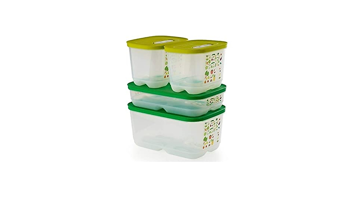 New Tupperware Fridgesmart Container Set - 4 Pcs