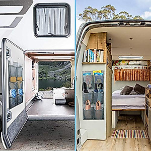 Yocice Wall Mounted Shoes Rack 2Pack/Can Store 6Pairs of Sneakers,with Sticky Hanging Mounts, Shoes Holder Storage Organizer Shelf,Door Shoe Hangers (SM06-Gray-2)