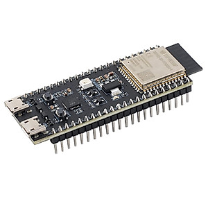 Stemedu ESP32-S3 ESP32-S3-DevKitC-1 N8R8 Development Board based on ESP32-S3-WROOM-1 module, 8 MB Quad flash and 8 MB Octal PSRAM, SPI Interface WiFi +Bluetooth 2 in 1 Microcontroller for Ar-duino IDE