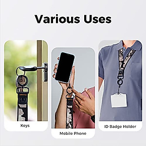 OCOOPA Hand Warmer Neck Lanyard for H01,H01PD, H01PD pro, Wrist Lanyard Tether Lanyard for Smartphone Safety Tether System Key Chain Holder