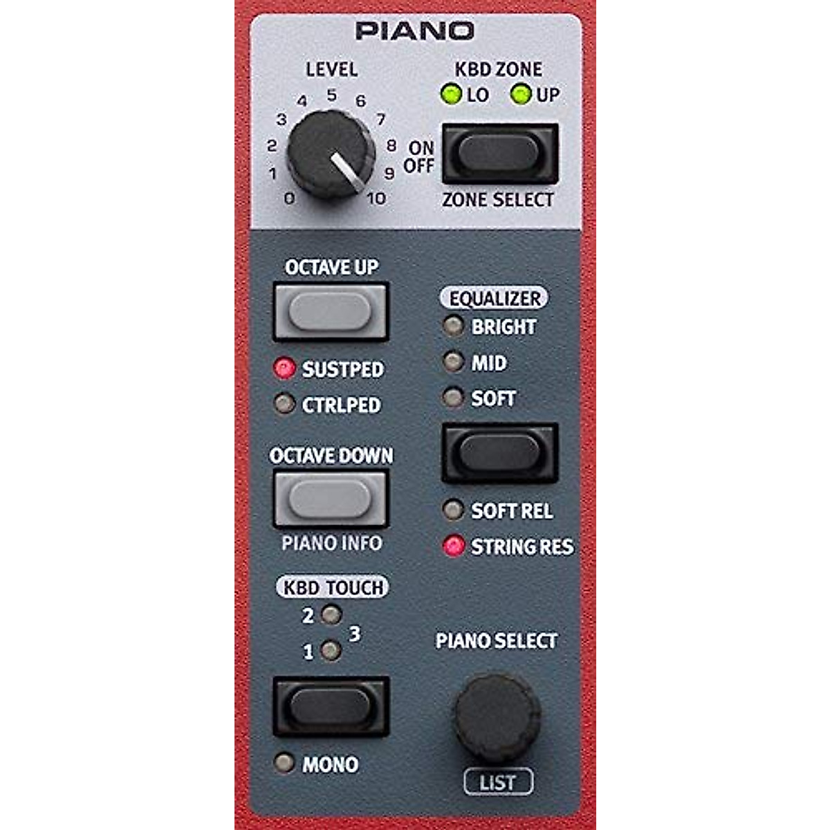 AMS-NELECTRO6D-73 Keyboard with 73-note Semi-Weighted Waterfall Keybed (Renewed)