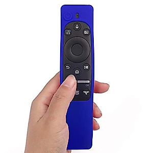 Silicone Protecitve Case Cover for Samsung Smart TV Remote Control BN59 Series, with Magnet Anti-Lost Shockproof Soft Anti Slip Samsung Remote Control Cover(Luminus Green)