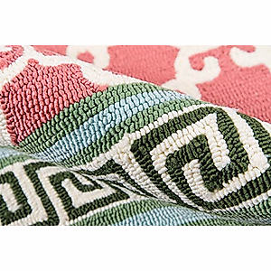 Madcap Cottage Under A Loggia 4 Area Rug, 3 ft 9 in x 5 ft 9 in, Pink