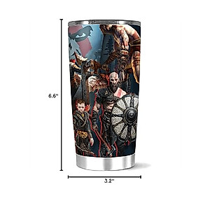 Tumbler Insulated Stainless Steel 20 oz god Coffee of Hot war Tea Wine Cold Iced Cup Mug Suit for Home Office Travel