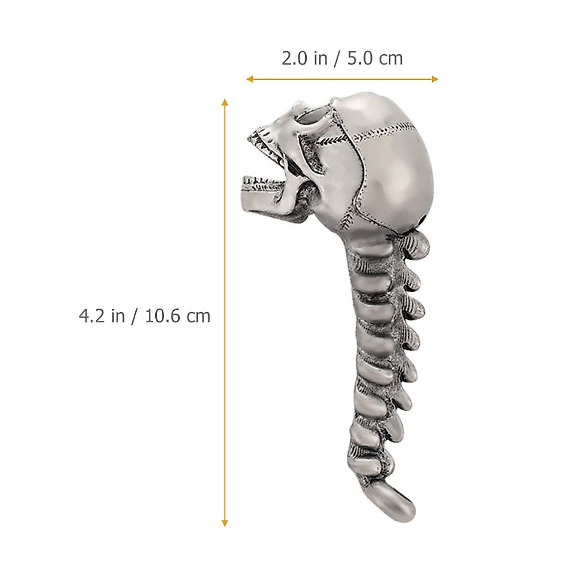 Gadpiparty Beer Bottle Opener Halloween Skull Head Bottle Opener Skeleton Bottle Opener Keychain Beverage Bottle Opener for Decor